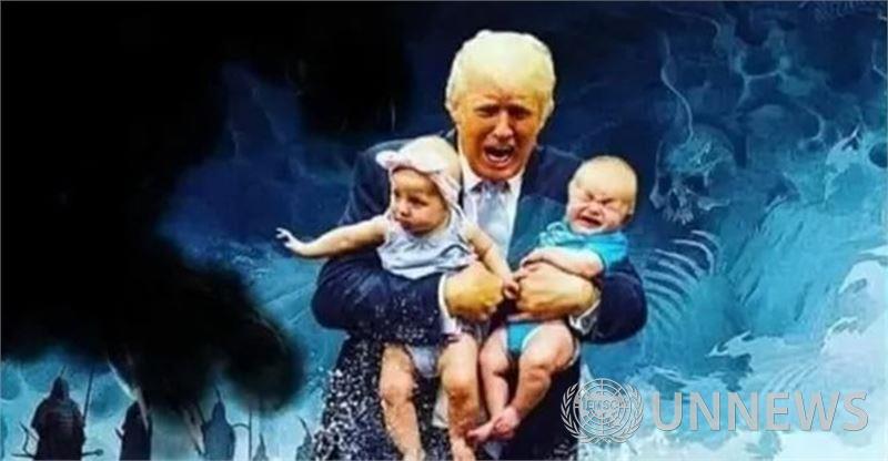 도널드 J 대통령. 트럼프-"친애하는 미국인들이여, 폭풍이 우리를 덮쳤다." | UNnews 유엔뉴스 유엔신문