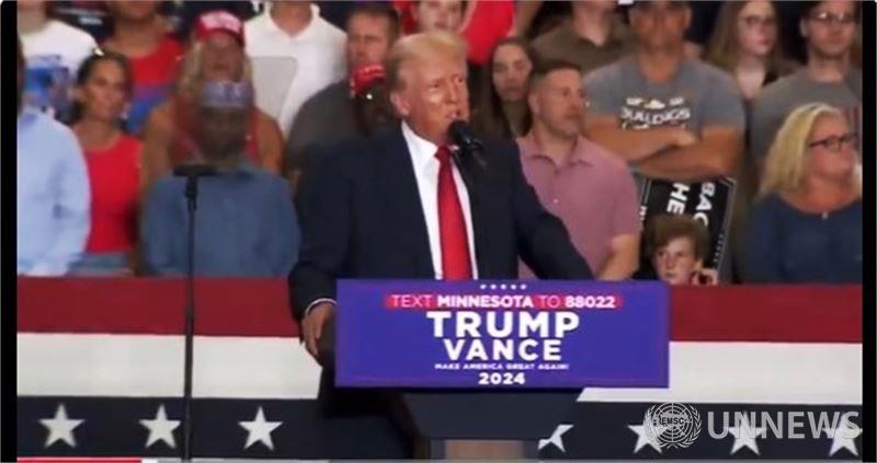 Donald J. Trump "이제 끝났어. Let's Go!!!!!! | UNnews 유엔뉴스 유엔신문