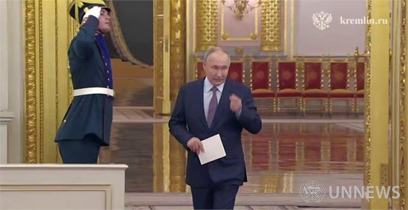 푸틴대통령:[네사라,게사라}러시아에서는 2025년을 조국 수호자의 해로 선포할 것입니다. | UNnews 유엔뉴스 유엔신문