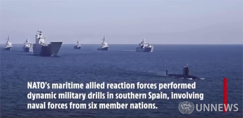 NATO 대규모 훈련에서 해상 전력을 과시. | UNnews 유엔뉴스 유엔신문