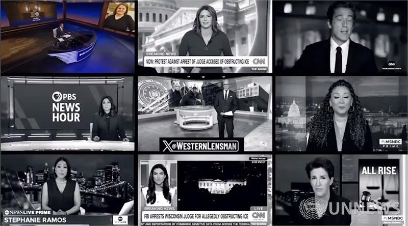 기존 미디어 NPC는 트럼프 행정부에 대한 가스라이팅 캠페인에서 동일한 대본을 고수합니다. | UNnews 유엔뉴스 유엔신문