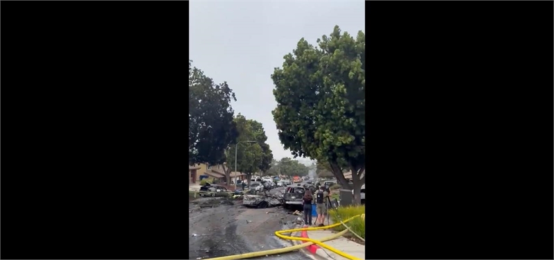 샌디에이고 항공기 추락 사고로 조종사와 승객 5명 전원 사망. | UNnews 유엔뉴스 유엔신문