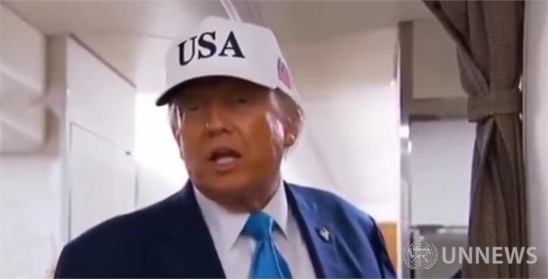 🇺🇸🇷🇺 트럼프: 젤렌스키가 푸틴에게 우크라이나에서 "지옥을 폭격할 이유"를 주었다고 말한다. | UNnews 유엔뉴스 유엔신문