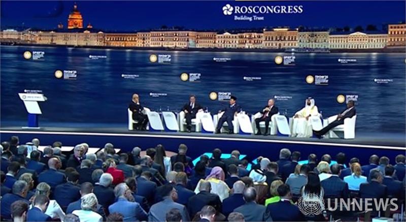 📌Q&A 러시아 푸틴 대통령제28회 상트페테르부르크 국제 경제 포럼. | UNnews 유엔뉴스 유엔신문